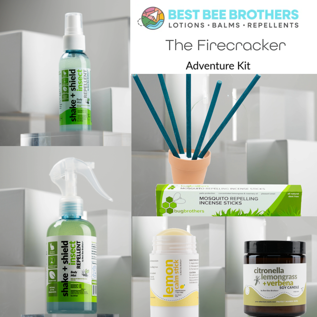 Mosquito Repellent, The Firecracker 4th of July - Adventure Kit - 6 pc