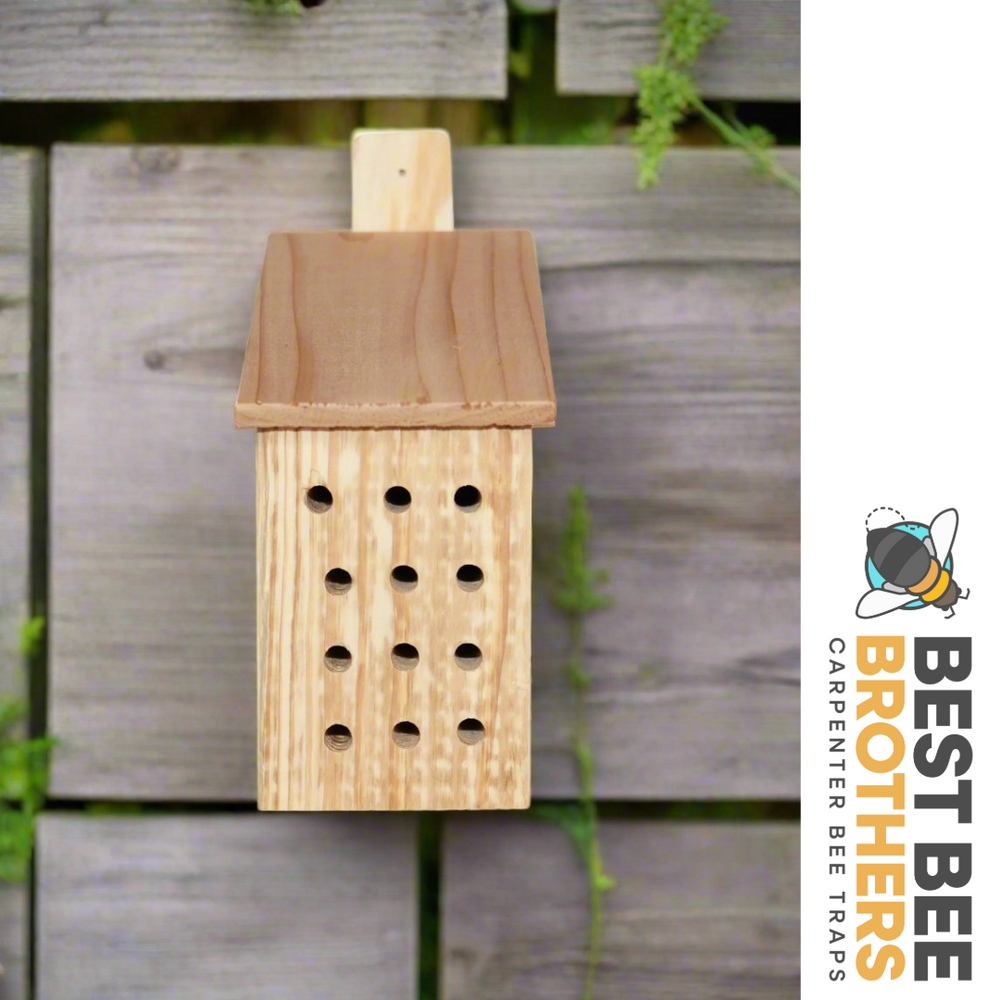 Solitary Bee House: Wooden House for Mason Bees | Best Bee Brothers