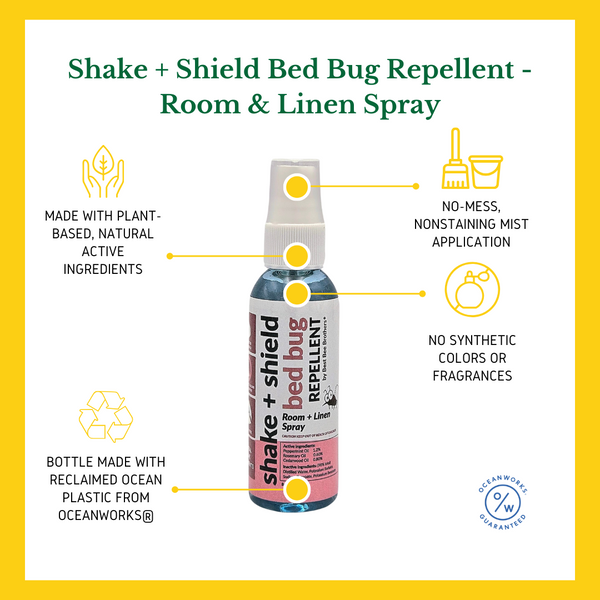 Bed Bug Repellent Spray Combo Pack | Best Bee Brothers
