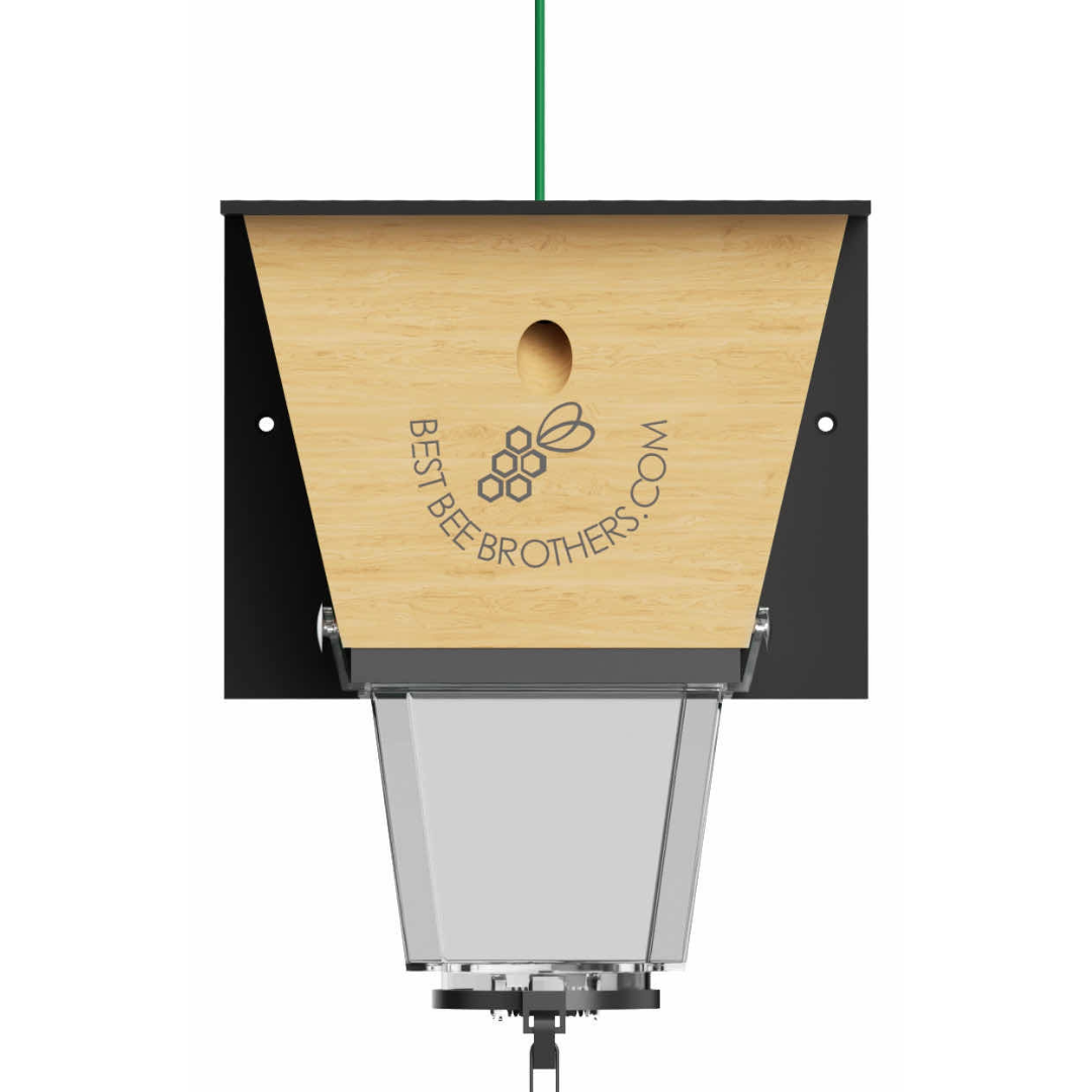 Ultimate Pro with Color Roof, Carpenter Bee Trap with Bee Vault and Ex